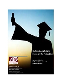 College Completion: Focus On the Finish Line