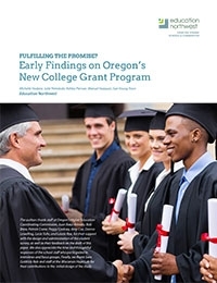 Early Findings from the Oregon Promise grant program