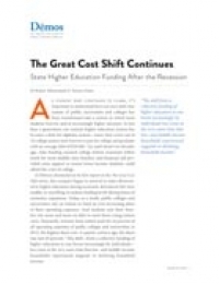 The Great Cost Shift Continues