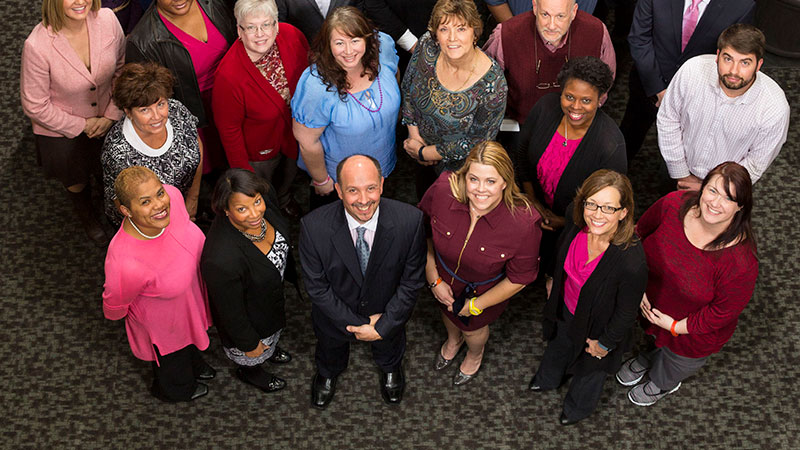 Lumina Foundation executives and staff members